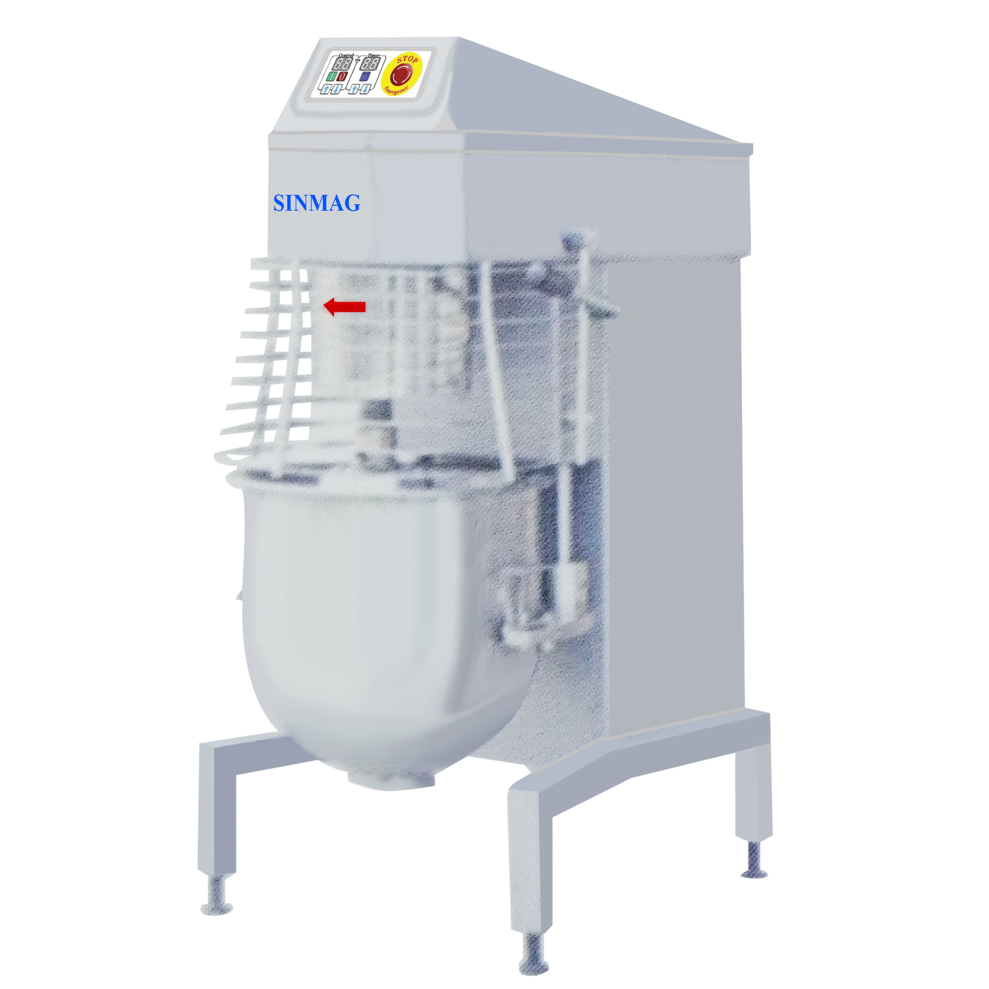 Jual SM-20LS Planetary Mixer Sinmag Stainless Steel Sinar Himalaya