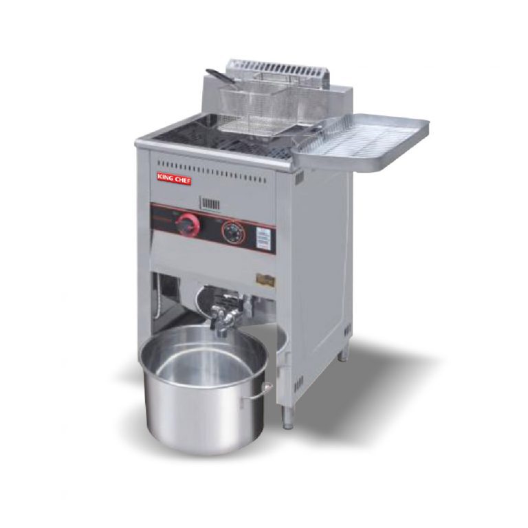 Jual JBT-25T GAS FRYER STANDING SEMI AUTO TUBE 25L WITH OIL WATER ...